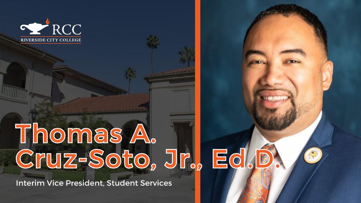 Riverside City College Appoints Thomas Cruz-Soto as Interim Vice President of Student Services